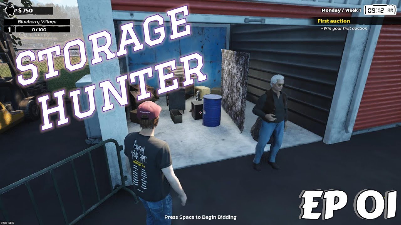 Storage Hunter ep 01 - YouTube