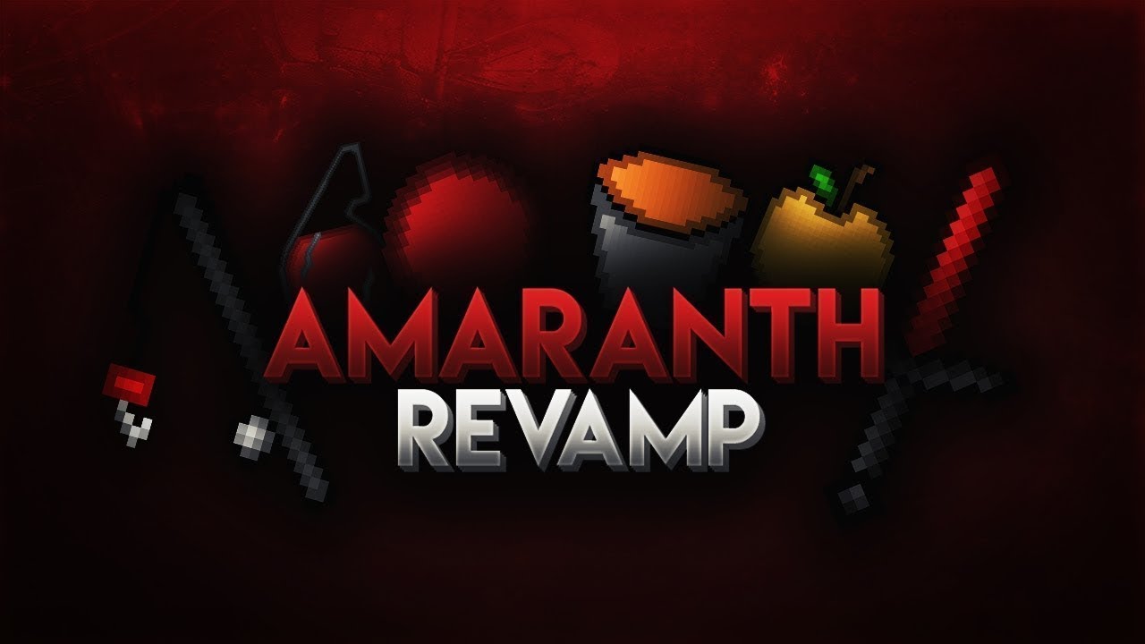 [Amaranth 32x] MCPE PvP Texture Pack - YouTube