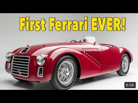 WORLD FIRST FERRARI - FERRARI 125S( 1947) - YouTube