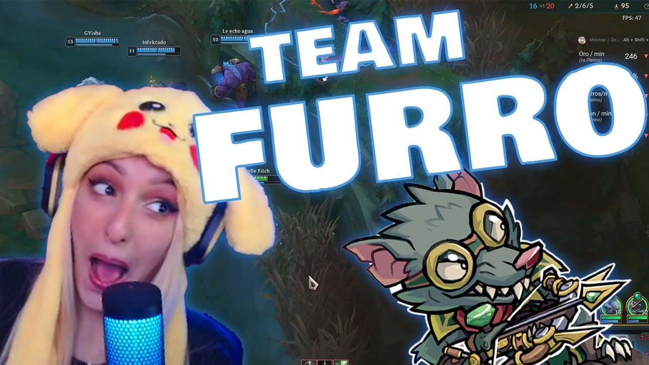 JUGANDO EN MODO FURRO 😹👍| TEAM FURRO 🐮🐻🐭🐺🐶 - YouTube