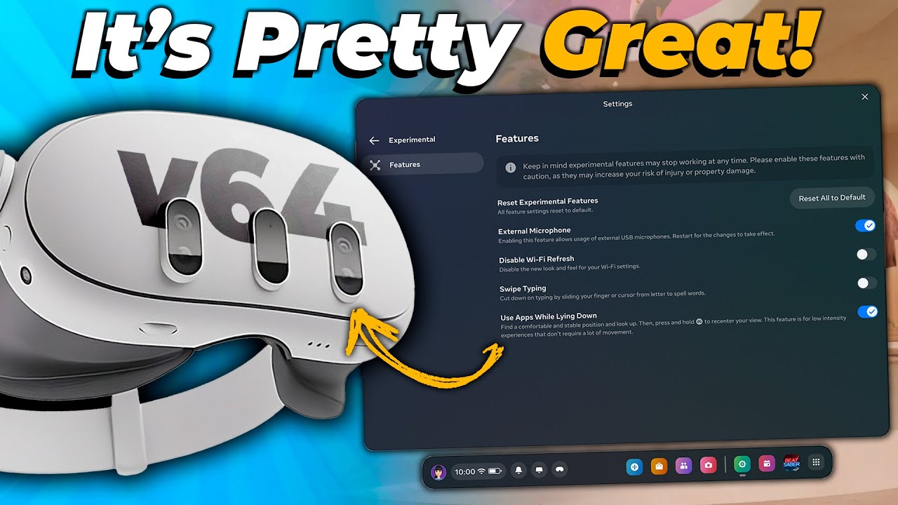 The Quest v64 Update Is Actually Pretty Great! & Lots More! - YouTube