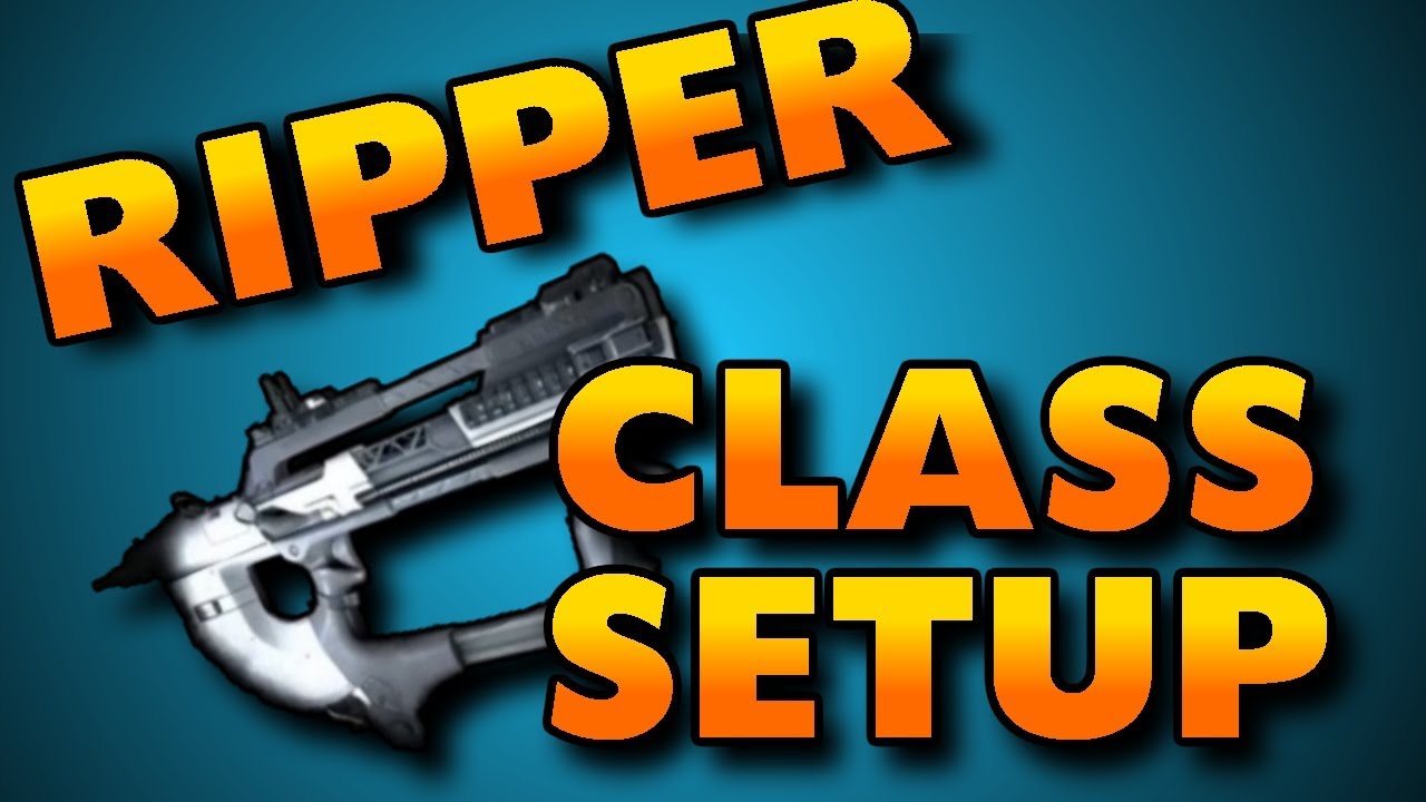 Best Class Setup: Ripper - COD GHOSTS - YouTube