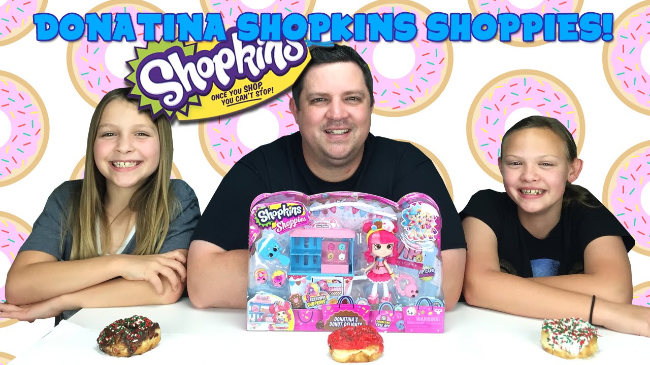 Donatina Shopkins Shoppies - YouTube