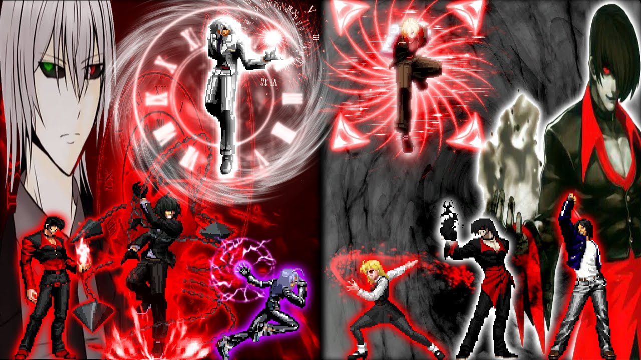 KOF MUGEN Final Kulou Team vs Code Crashed Yagevil Team - YouTube