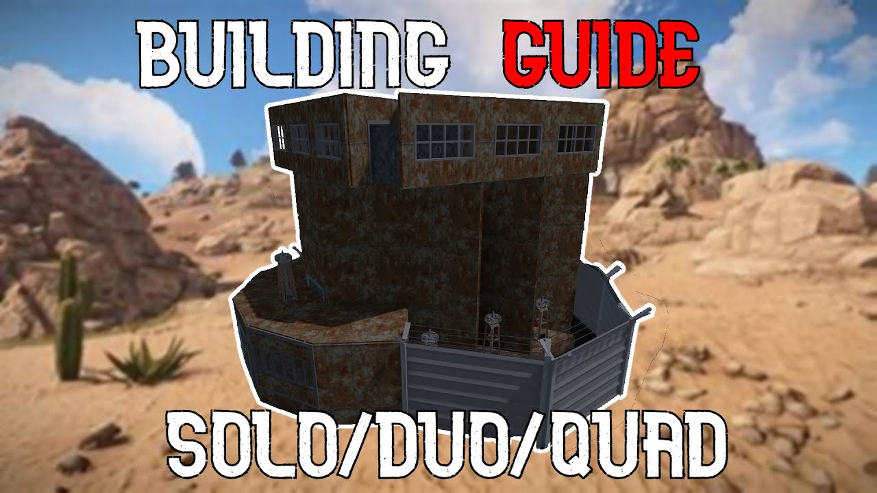 CRAZY OP Solo-Duo Base Design in (Trident Survival V4) - YouTube