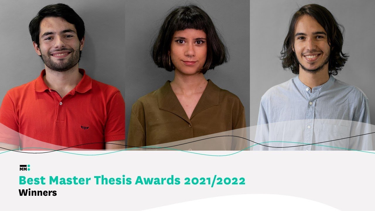 PT | Best Master Thesis Award 2021/2022 | Conheçam os vencedores - YouTube