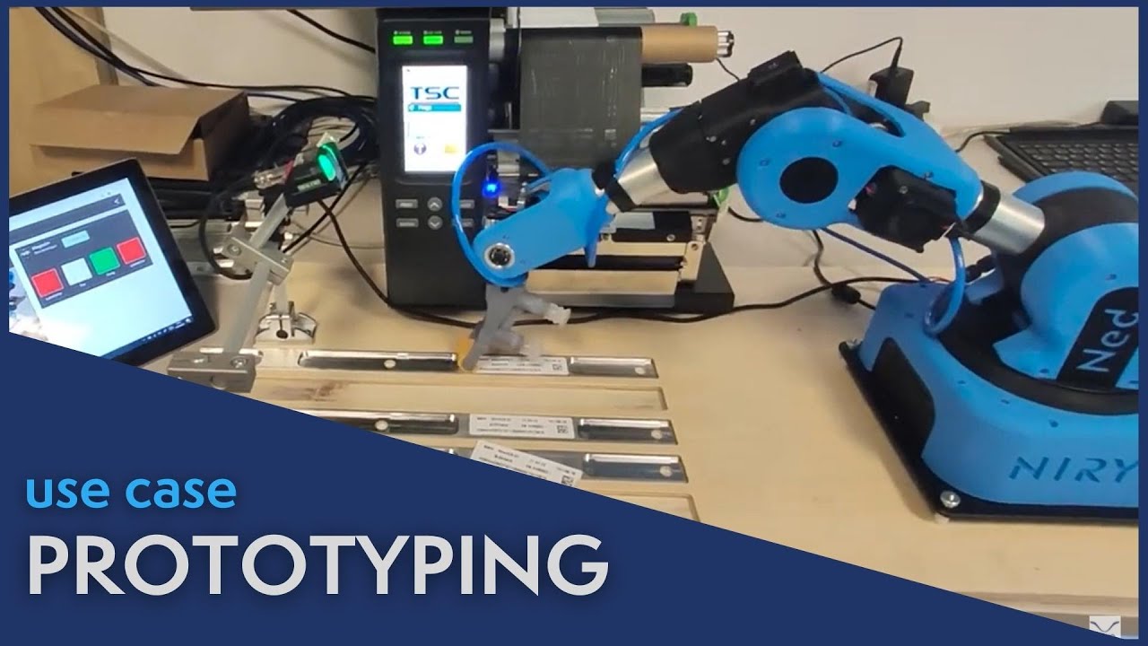 An Automated And Sped Up Labelling Process With Cobots ! - YouTube
