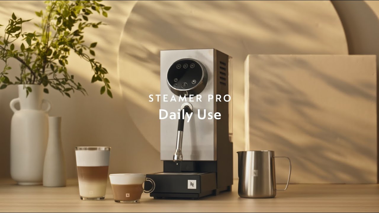 Nespresso Professional Steamer Pro – Daily use - YouTube