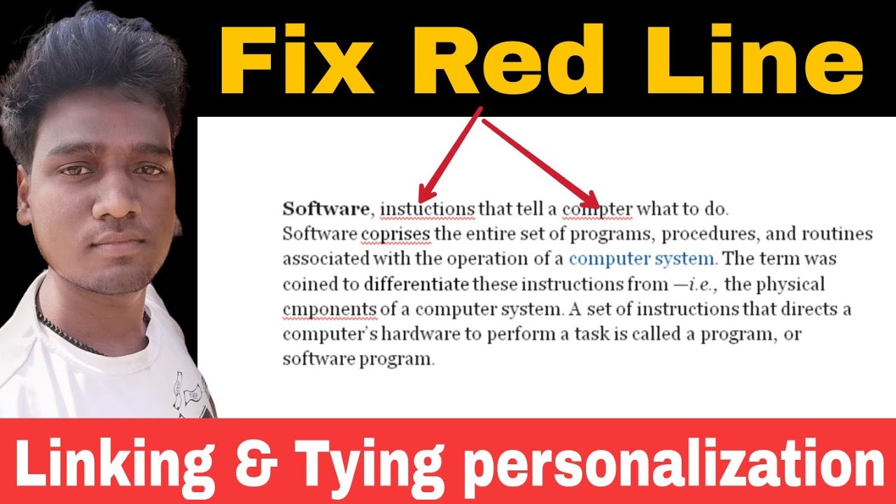 How To Remove Red Green Blue Line In MS Word Linking And Typing Personalization YouTube how-to-remove-red-green-blue-line-in-ms-word-linking-and-typing-personalization-youtube