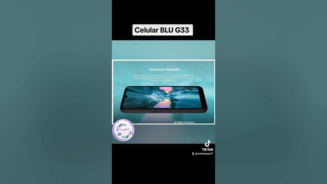 CELULAR BLU G33 NUEVO. https://paulgurrieri.mitiendanube.com/ - YouTube