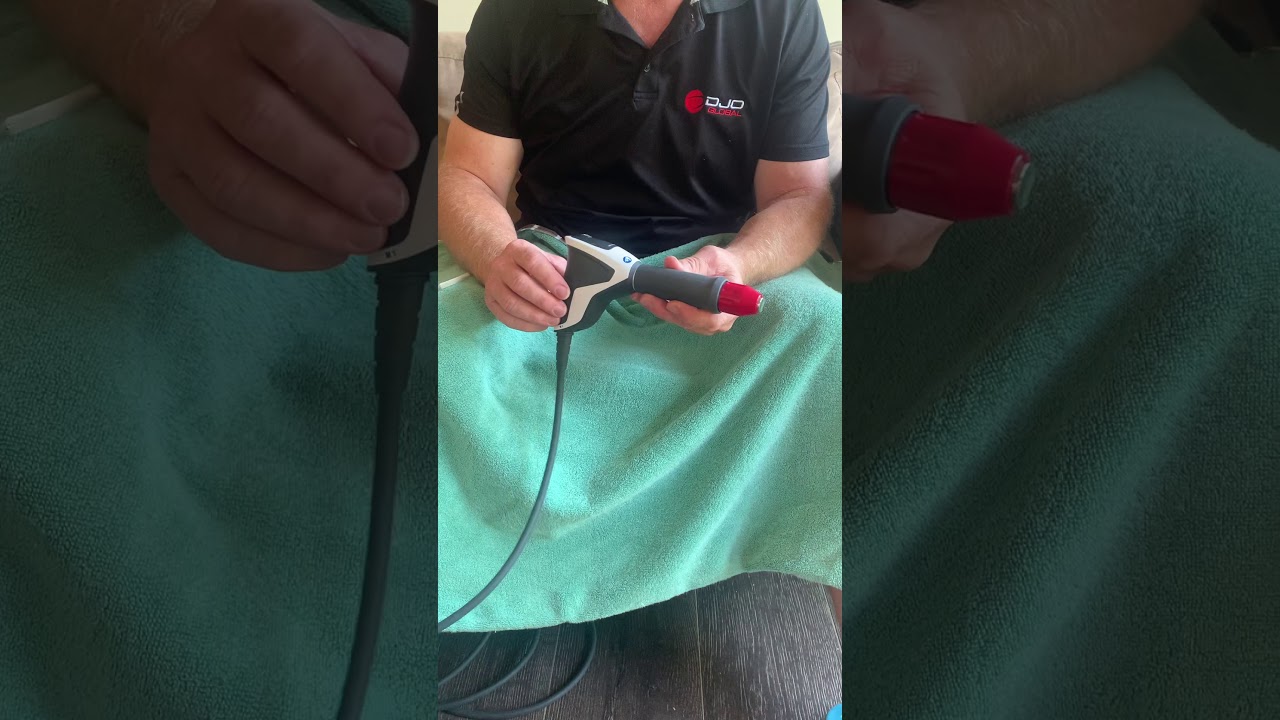 Chattanooga Clinical RPW 2 shockwave cleaning - YouTube