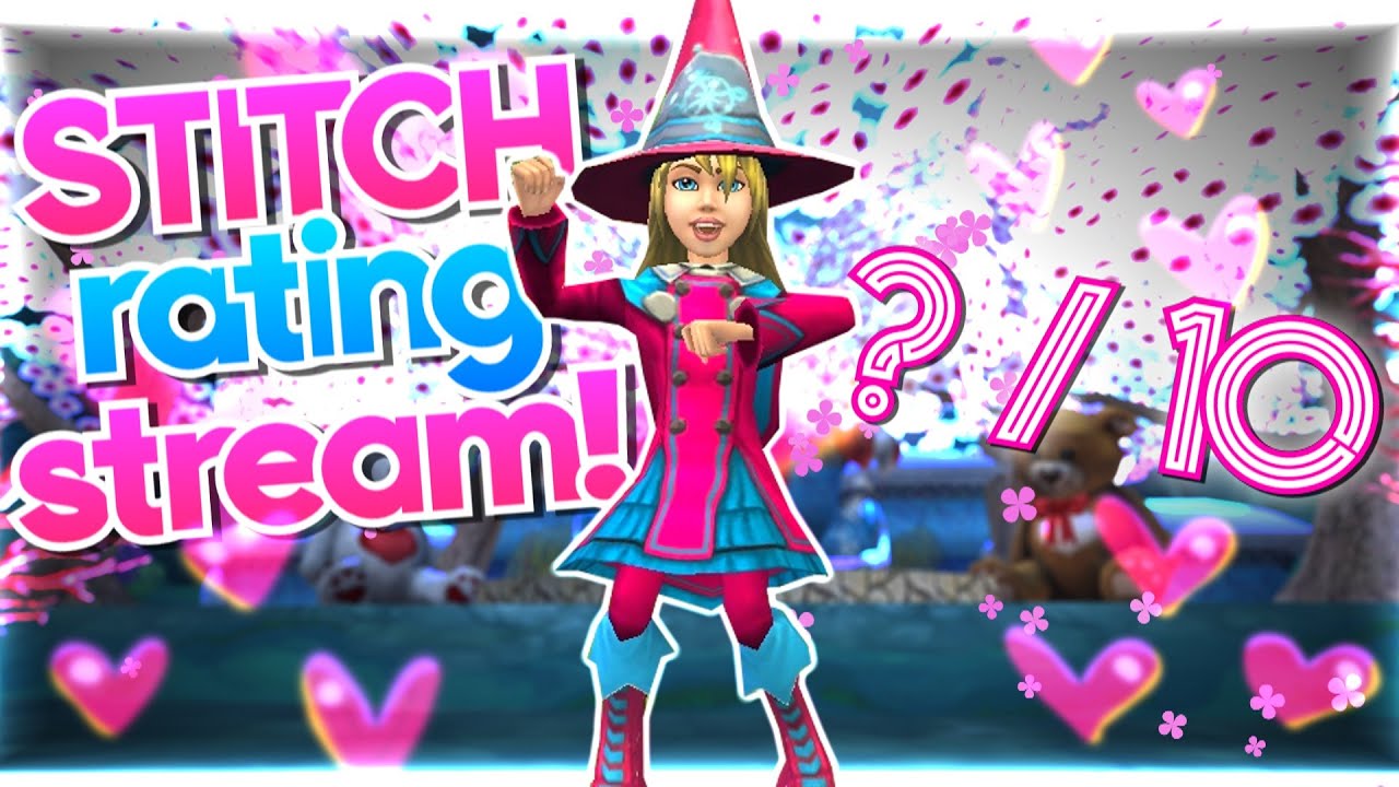 🔴Wizard101 LIVE: VALENTINE'S STITCH RATING STREAM ! - YouTube