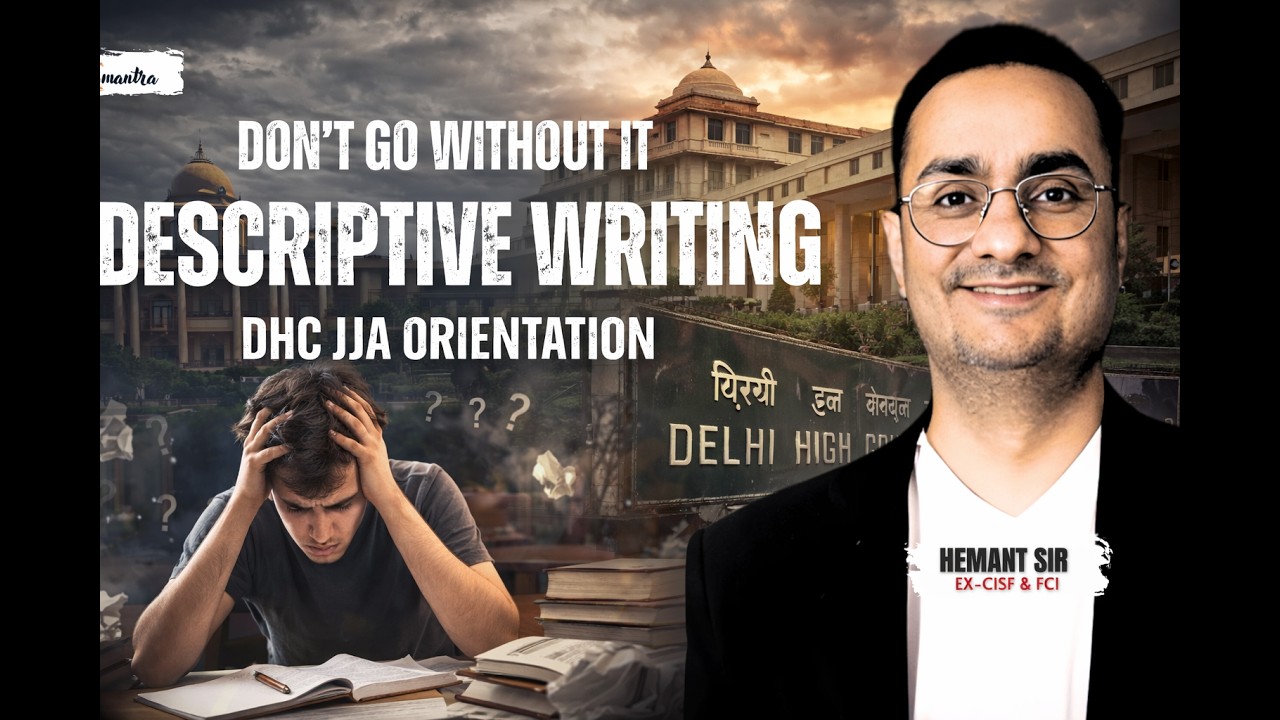 Don’t go without it I Delhi High Court JJA Descriptive Writing | Essay ...
