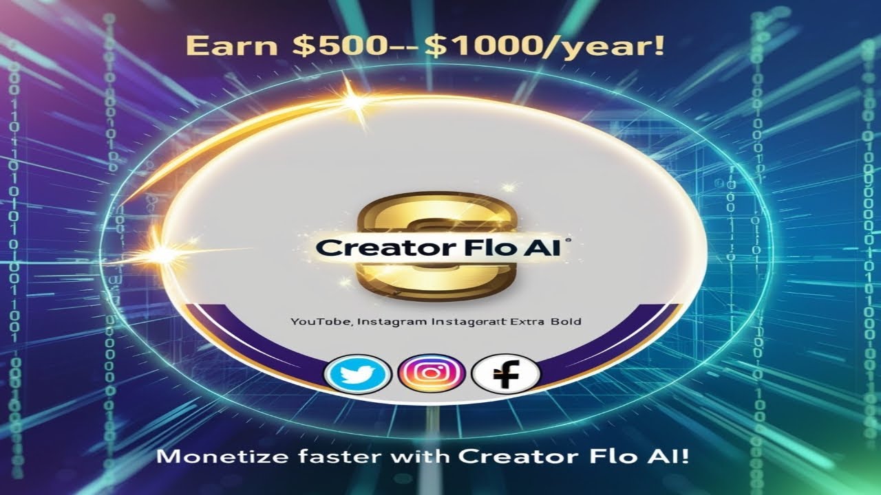 Earn $500-$1000 Per Year with Creator Flo AI: Monetize on Instagram, TikTok & More - YouTube