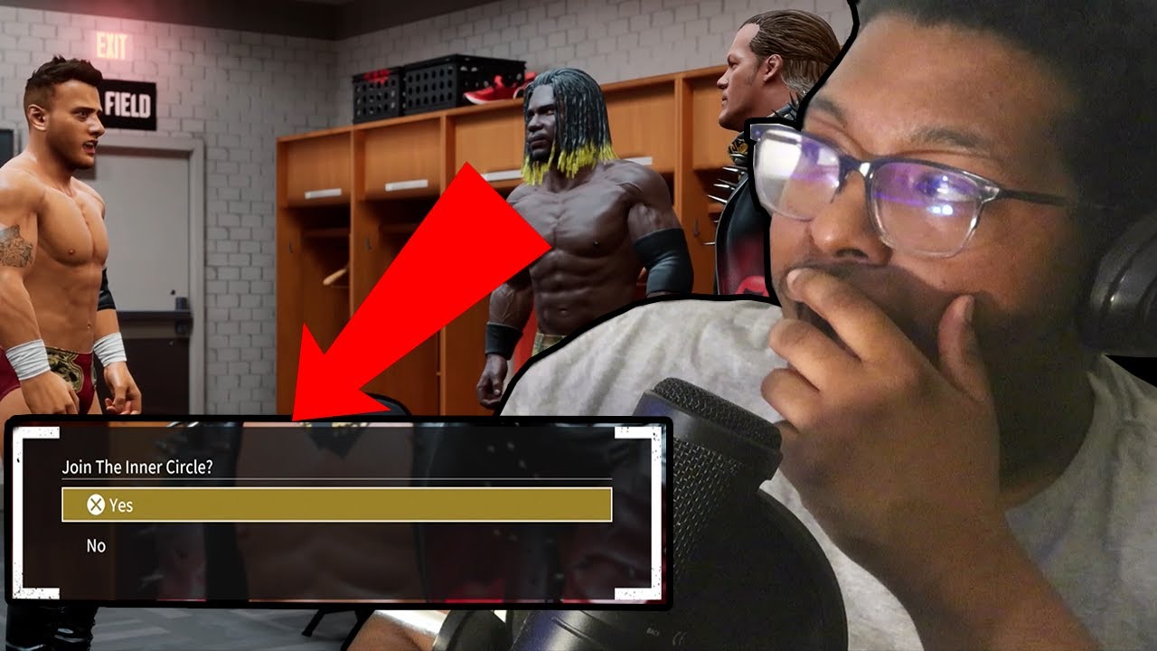 MJF AND CHRIS JERICHO ASKED ME TO JOIN THE INNER CIRCLE| AEW FIGHT ...