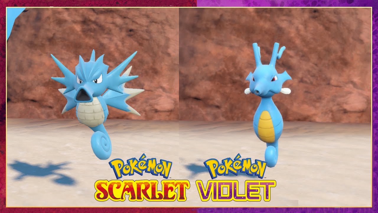 Pokemon Scarlet & Violet How To Evolve Seadra Into Kingdra - YouTube