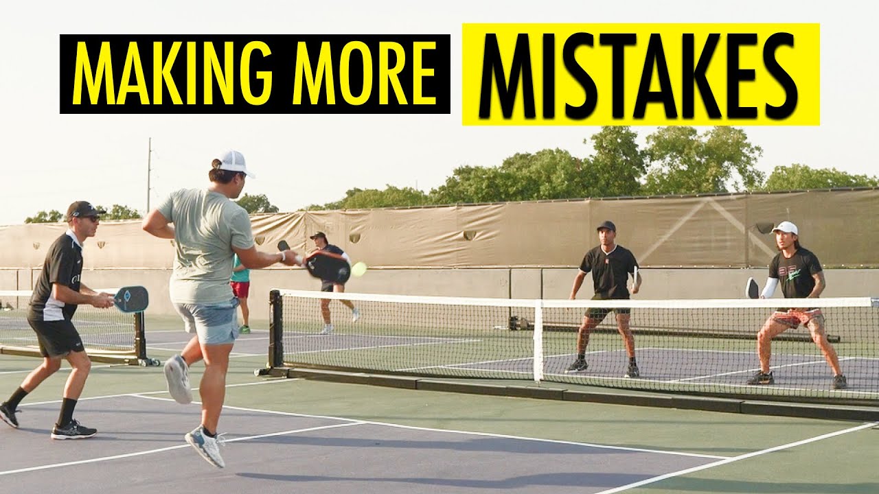 Playing To Win VS Playing To Learn | Pickleball Practice Tip - YouTube