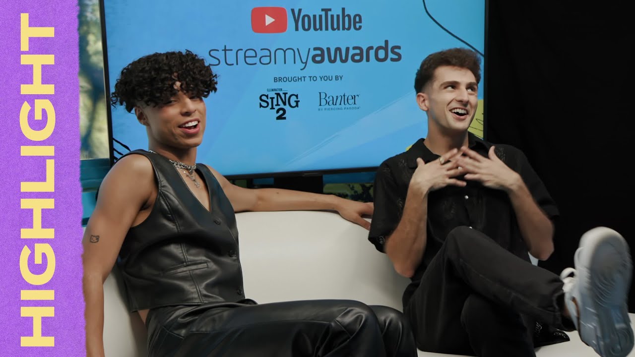 Larray Can't Handle Issa's Fashion Choices | 2021 YouTube Streamy ...