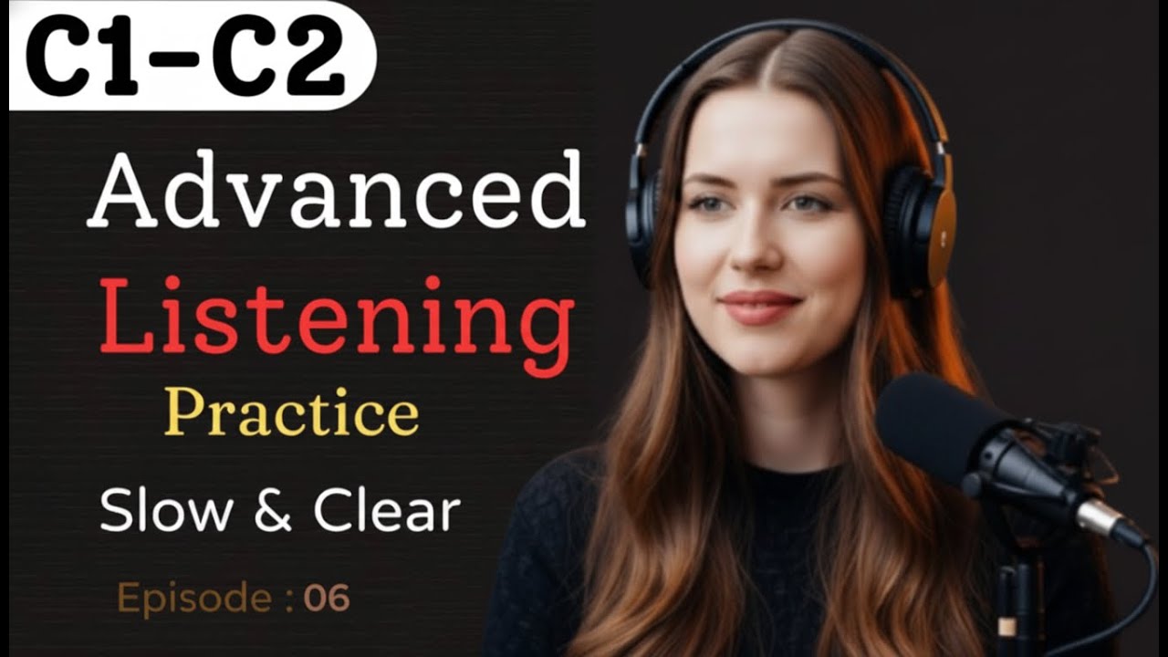 Improve Your Advanced English! C1–C2 Listening With Native ...