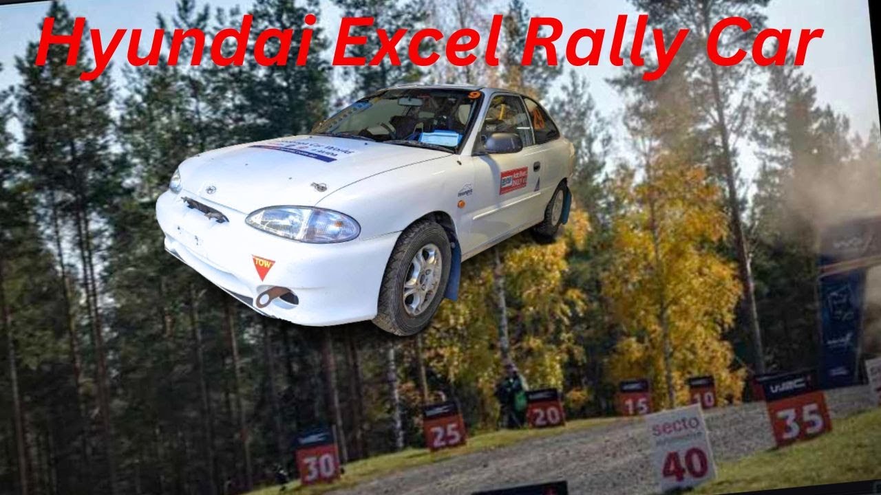 Hyundai Excel Rally Car Walk-Through. HD Motorsport - YouTube