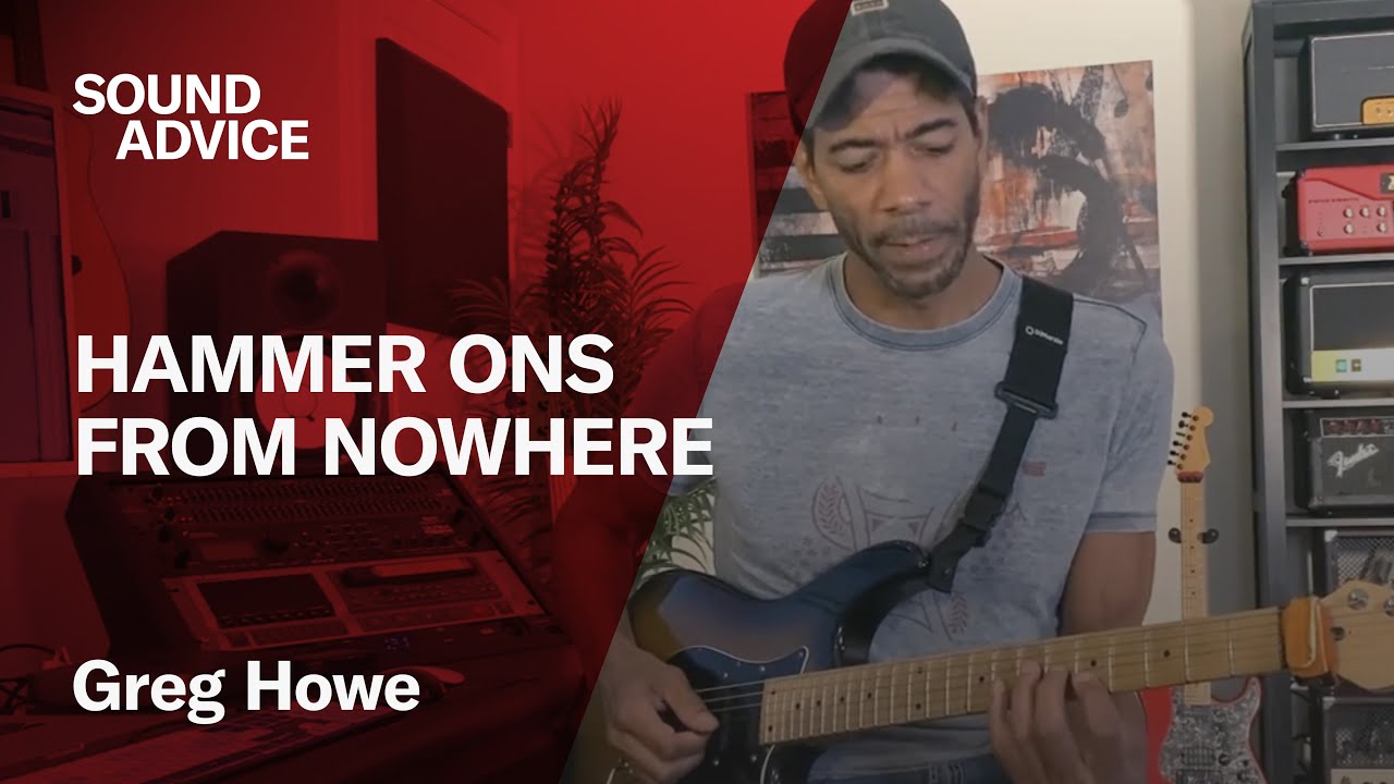 Sound Advice: Greg Howe - Hammer Ons From Nowhere - YouTube