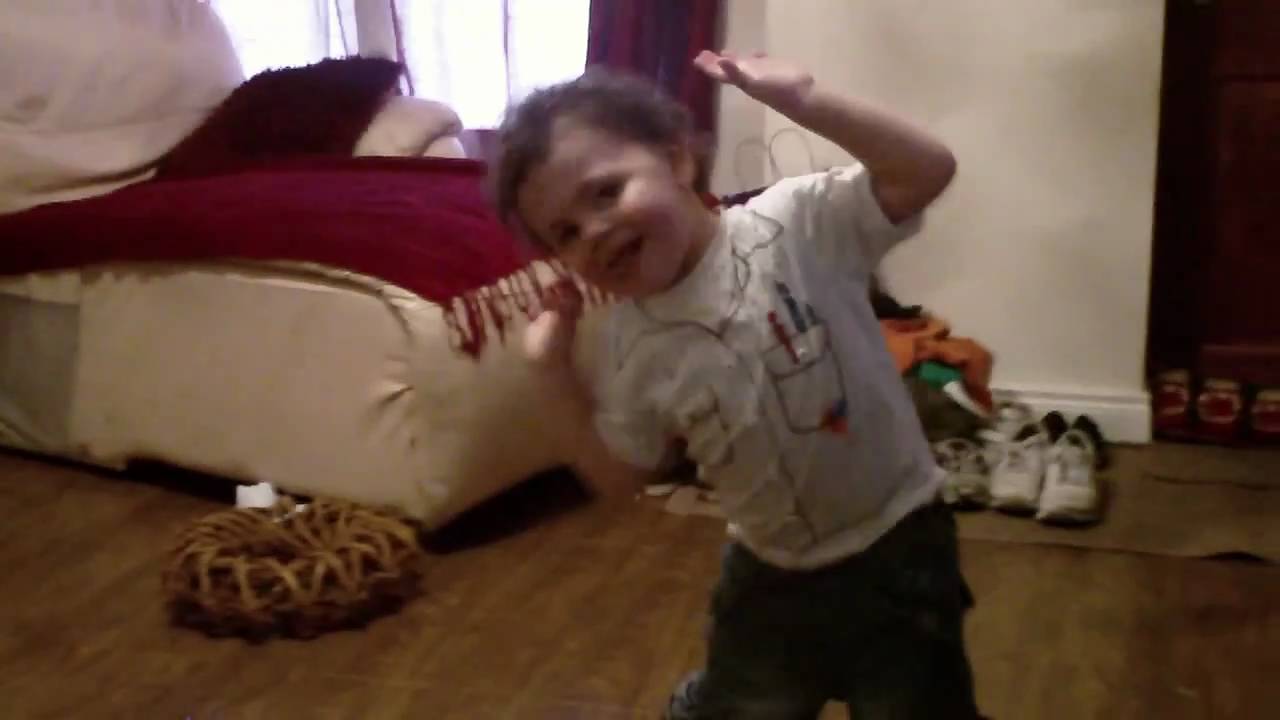 baby dancing to "i go pee pee" - YouTube
