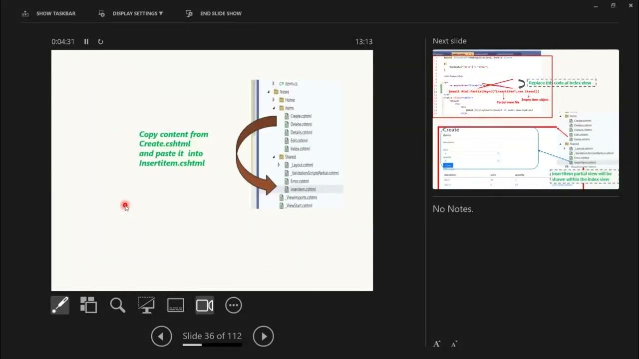 Web 2 Development Course unit4-2- (Arabic-ASP CORE MVC) (9) - YouTube