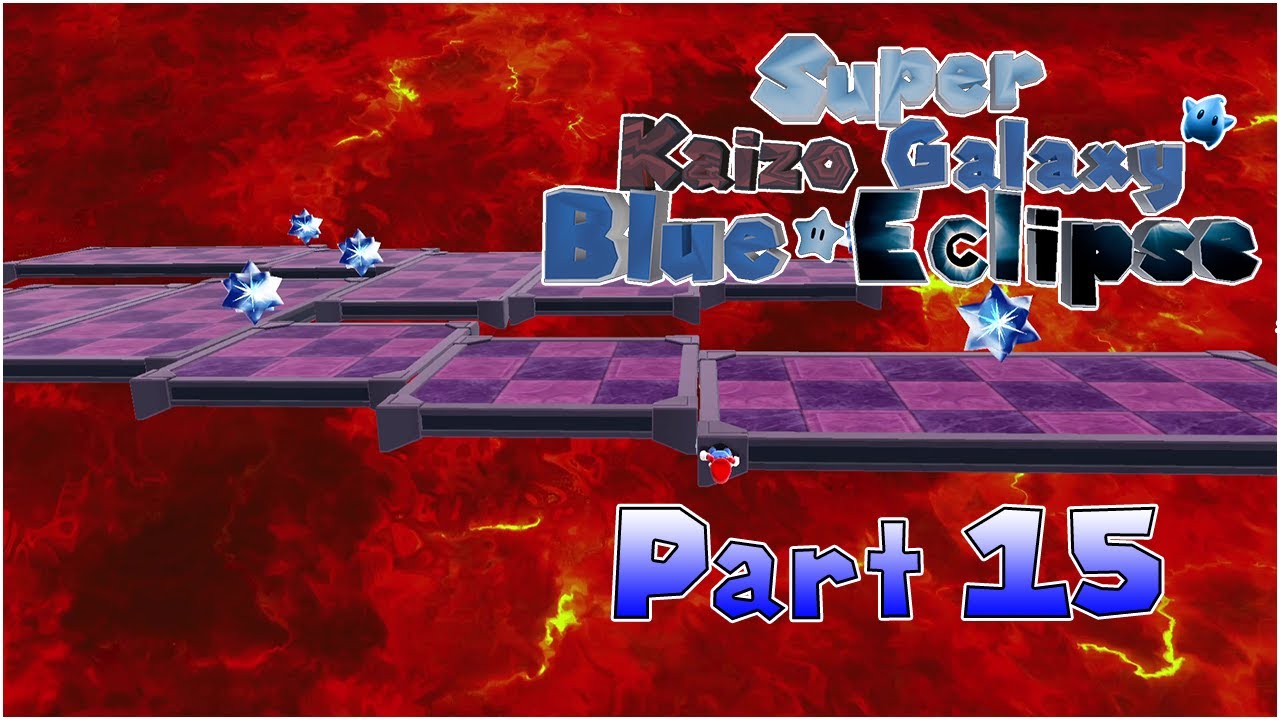 MARIO vs HELL! | Super Kaizo Galaxy 2 Blue Eclipse (Part 15) - YouTube