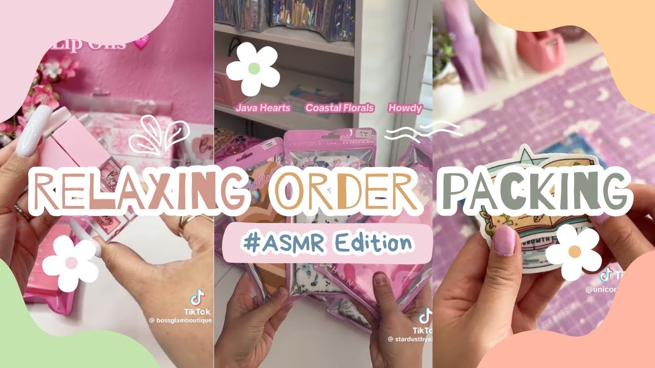 Relaxing Order Packing ASMR TikTok’s Most Satisfying Packing Moments ...