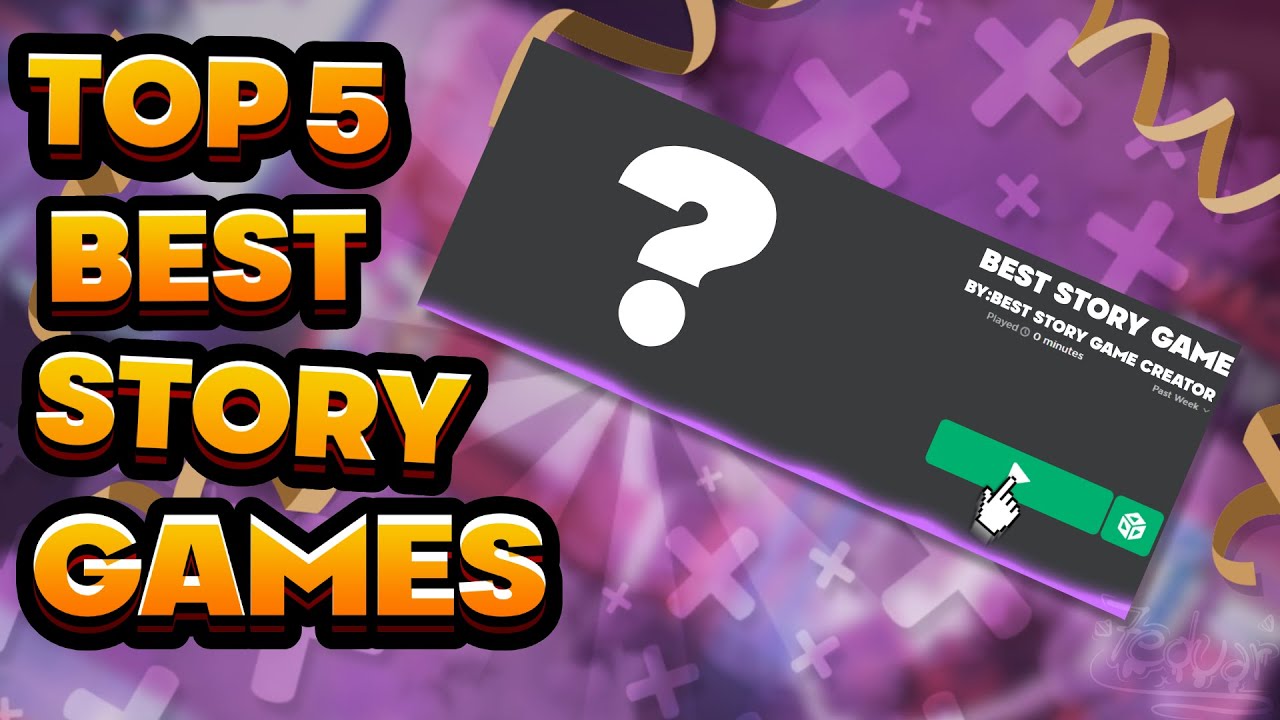TOP 5 BEST STORY GAMES EVER! - YouTube