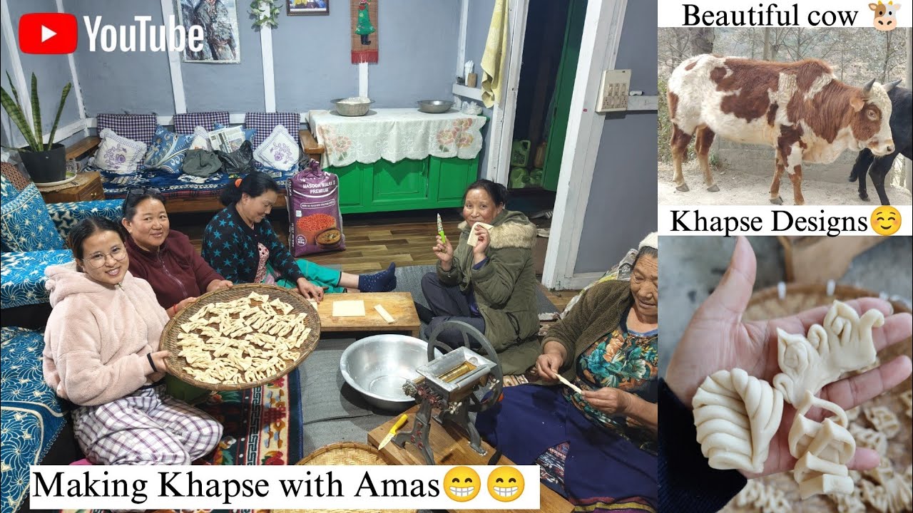 Ep 34: || Full-on preparation for the Losar Festival! || Making various ...