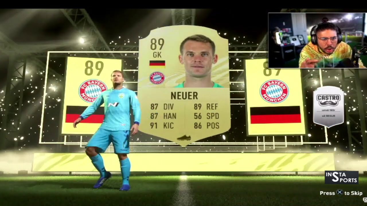 Castro Already Pulling Walkouts in FIFA 21 - Pack Opening - YouTube