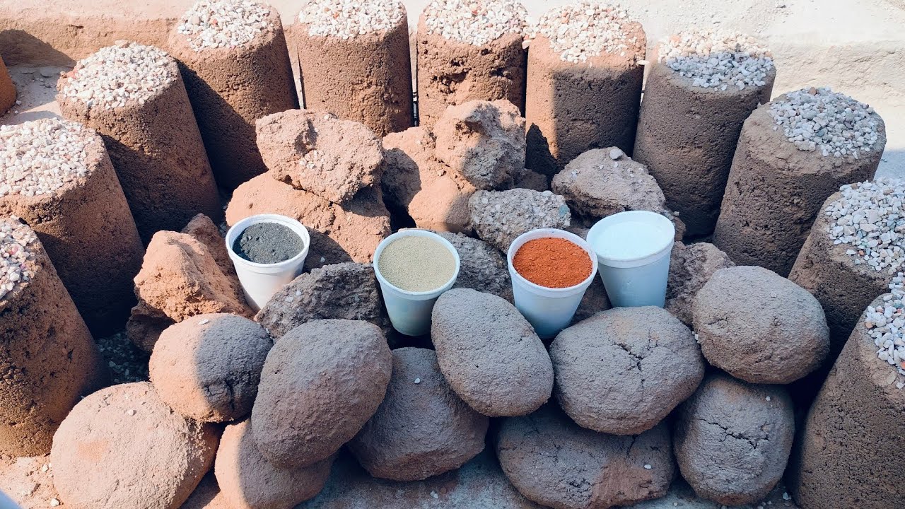 ASMR ♥️ Super Soft Brown Stoney Texture Dry Floor Claypot Crumbles 🤩🤌 ...