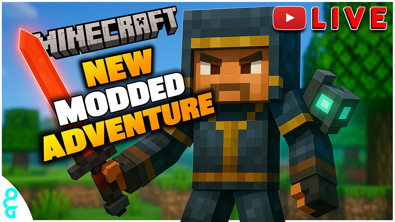 New Modded World | Minecraft All The Mods 10 | LIVE - YouTube