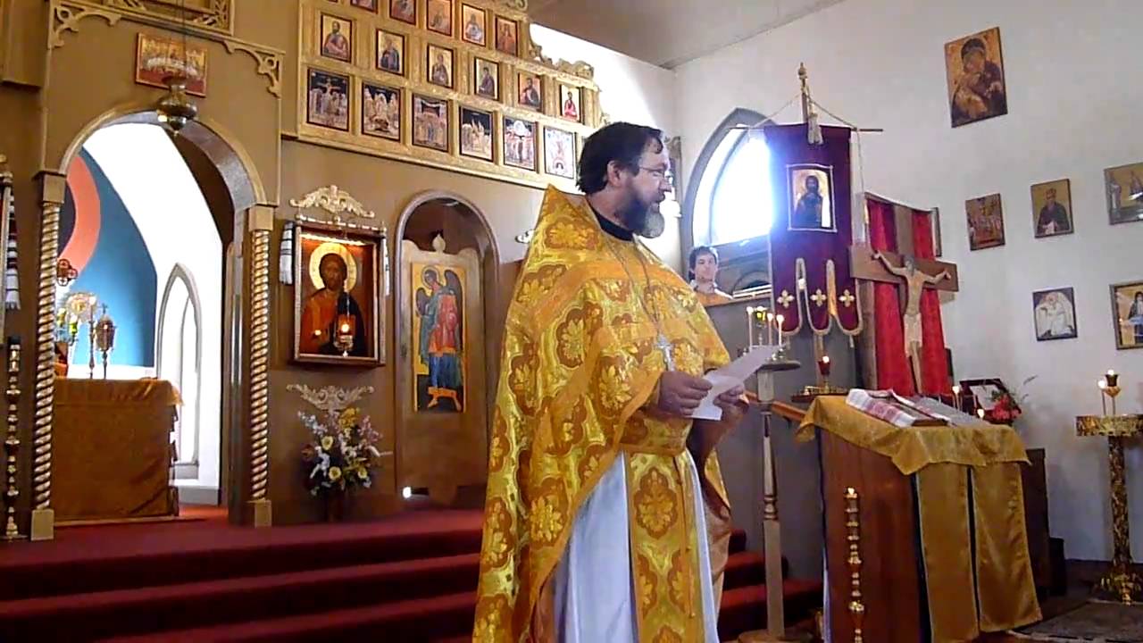 Orthodox Homily Father Gabriel #6 - YouTube