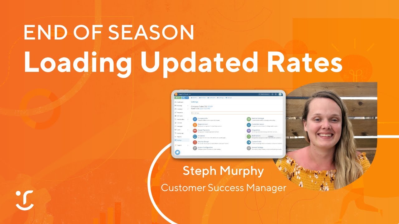 End of Season - Loading Updated Rates - YouTube