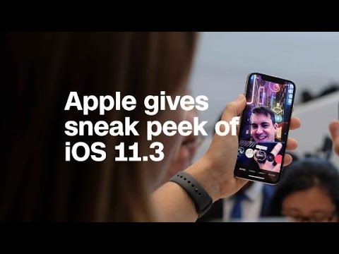 Apple gives peek of iOS 11.3, comes with new Animojis