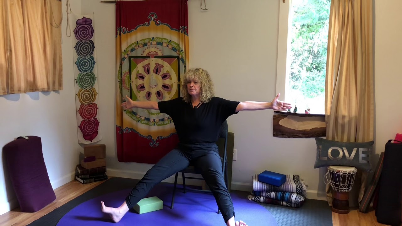 30 min. Somatic Chair Yoga - YouTube