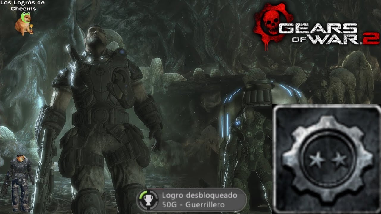 🪖Gears of War 2/Logró/Guerrillero/Explicado por cheems/Tips🪖 - YouTube