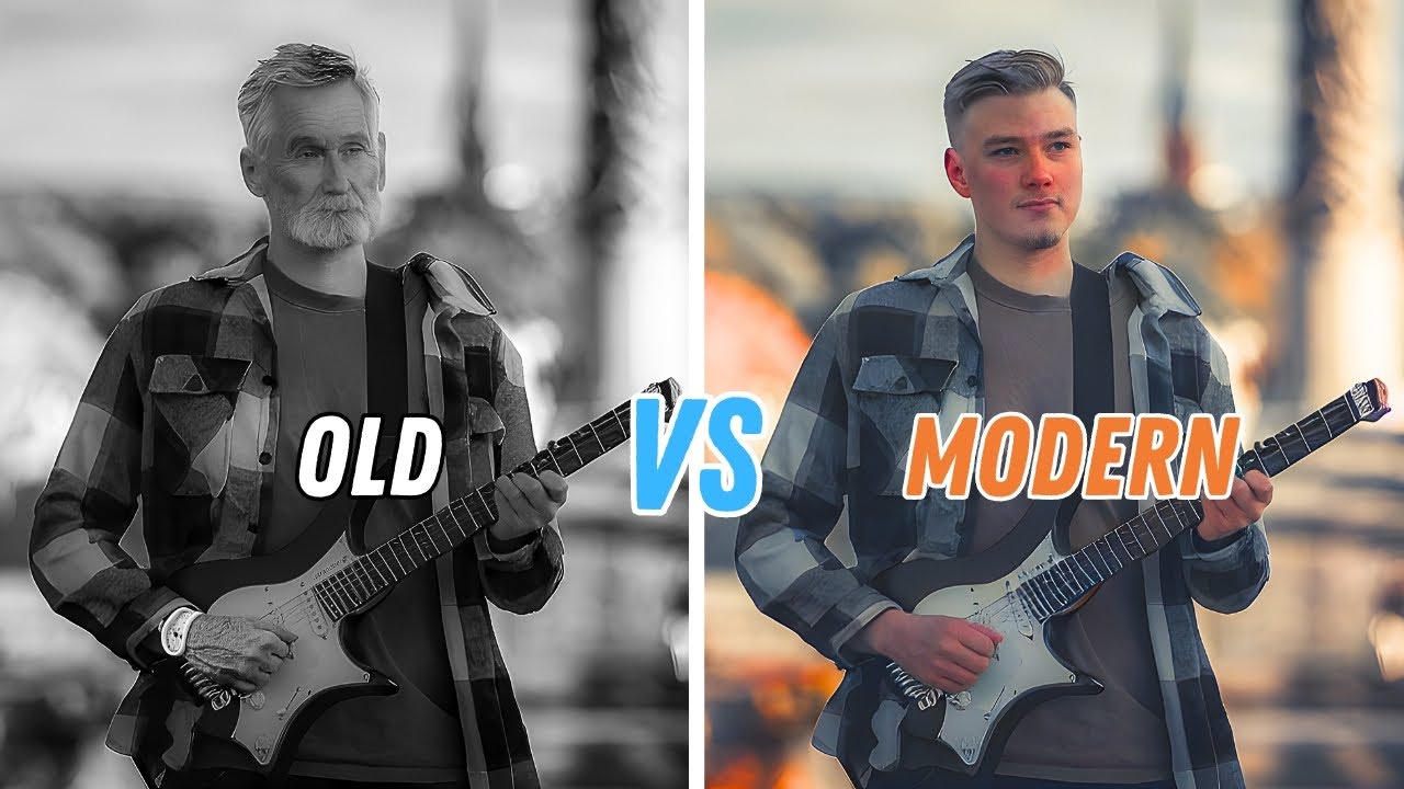OLD vs MODERN Guitar Solo! - YouTube