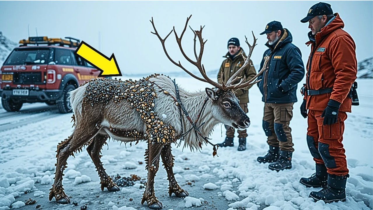 Successfully Rescued Story of Injured Reindeer Covered in Barnacles and ...