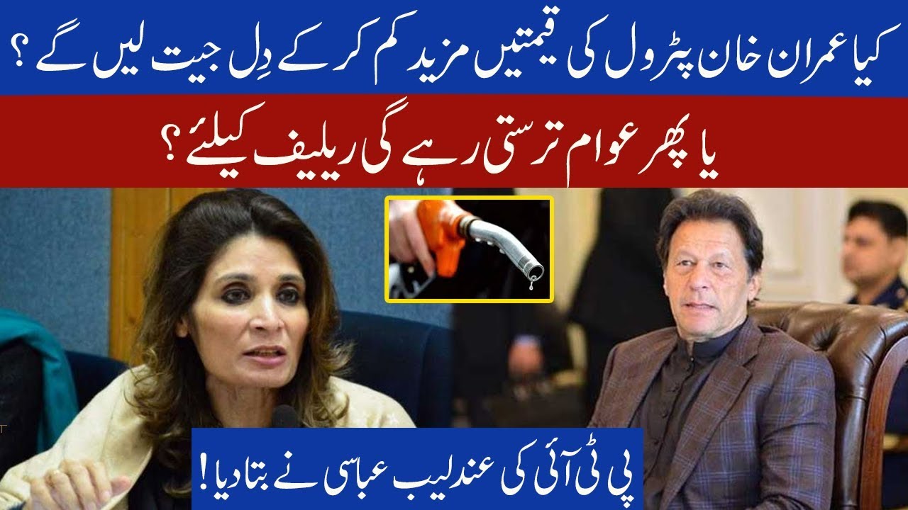 Andleeb Abbas tells government plan to give relief on petrol prices ...