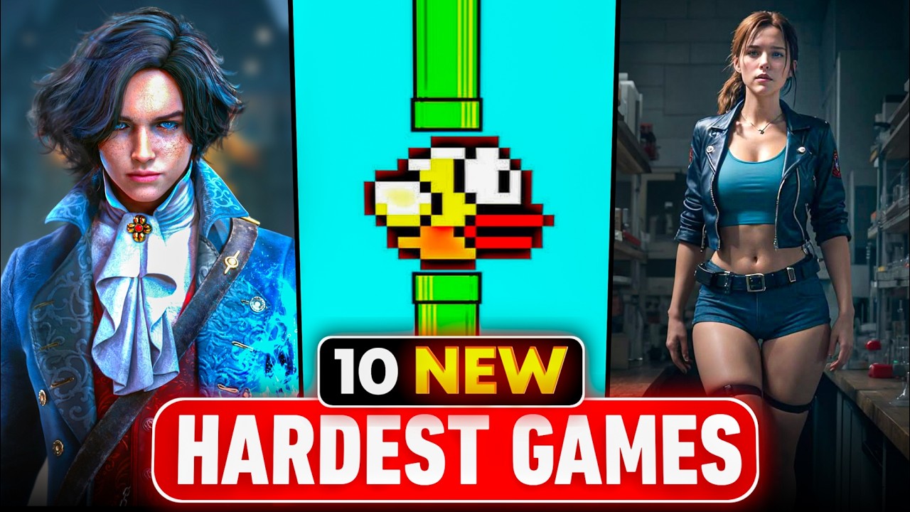 10 HARDEST Games That Will Challenge You 😱 - YouTube
