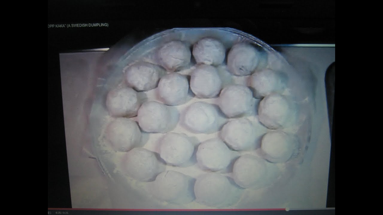HOW TO MAKE "KROPPKAKOR" (A SWEDISH DUMPLING) - YouTube