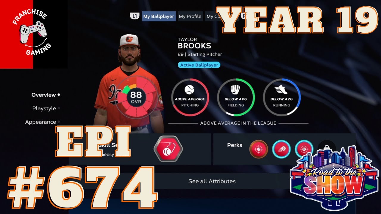 MLB 23 RTTS Starting Pitcher PS5 | Let's Finish This Thing / Year 19 ...