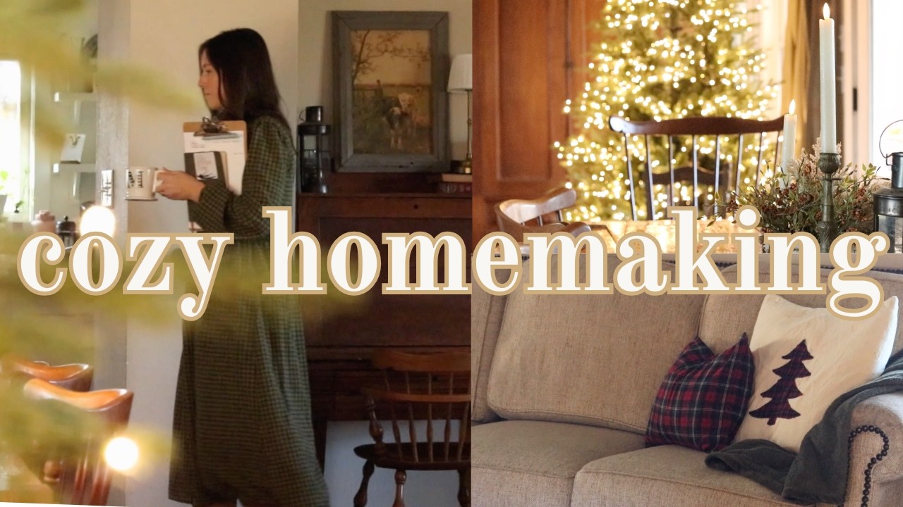 Ways To Make Home Cozy | Holiday Homemaking | Farmhouse Living - YouTube