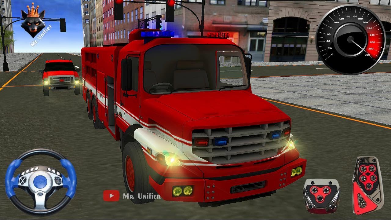 Notruf 112 Firefighter Simulator Game - Emergency Call 112 Fire Truck ...