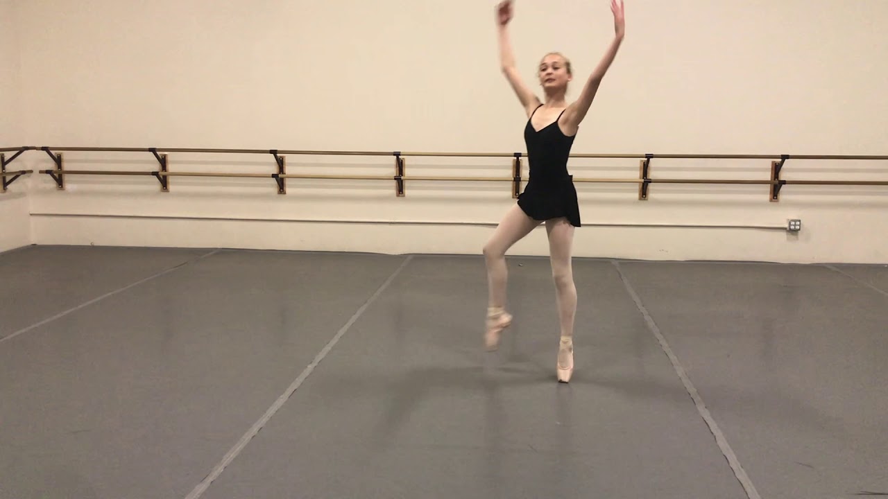 Hope Magee oregon ballet theatre audition 2020 - YouTube