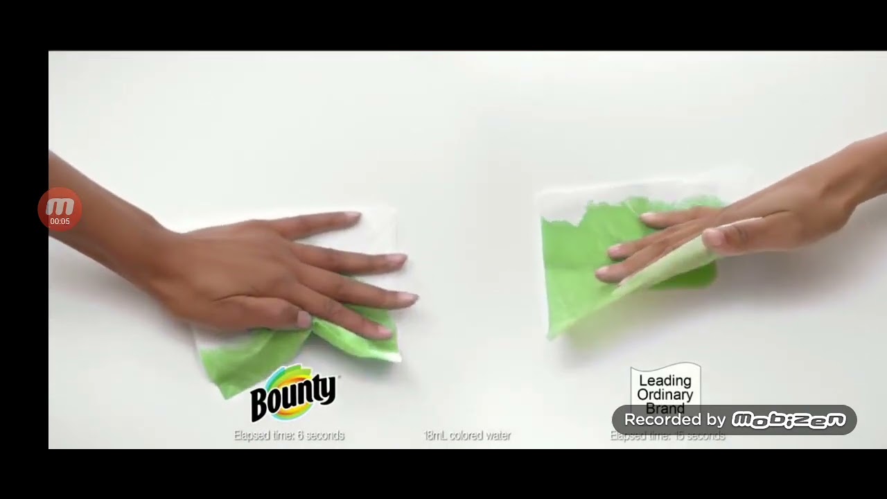 Bounty Paper Towels Commercial One & Done (English) (15s) - YouTube