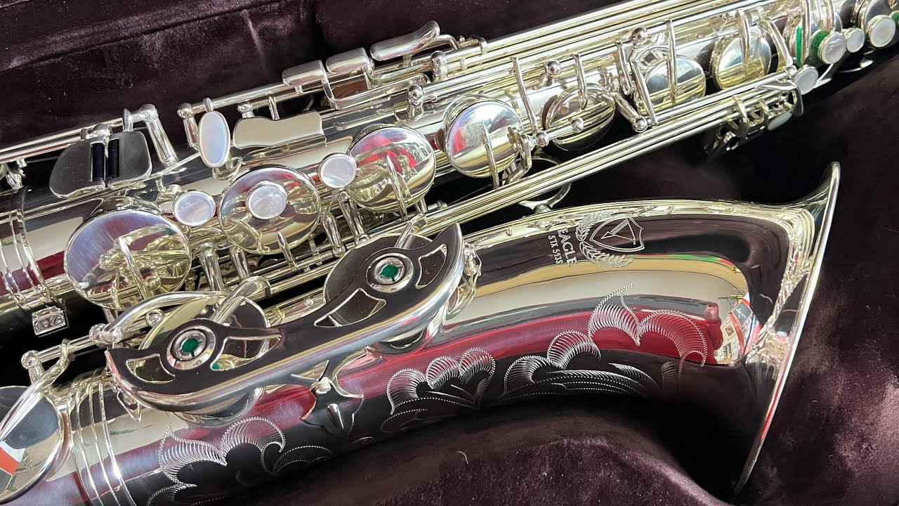 Sax Tenor EAGLE MASTER SERIES STX513S (xxxxxxx53) Ajustado para venda ...